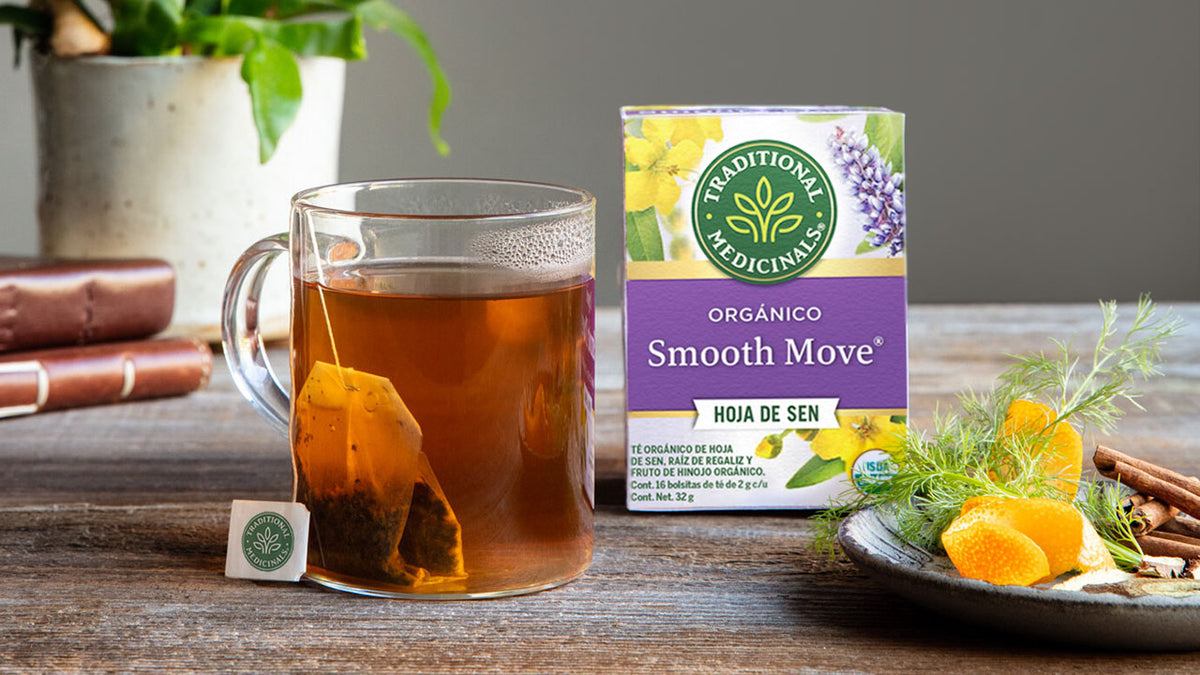Nuevo té Traditional Medicinals Smooth Move Orgánico – Natureganix